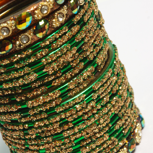 Fancy Glass Bangles | Unique & Chic | CueKraft
